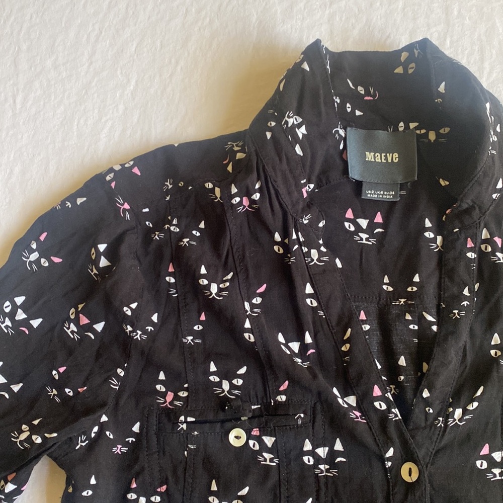 Maeve Cat Shirt Cat Lady Cat Mom! - Gem